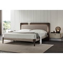 Maronese Acf GINGER Double bed with melamine headboard | lacquered and ...